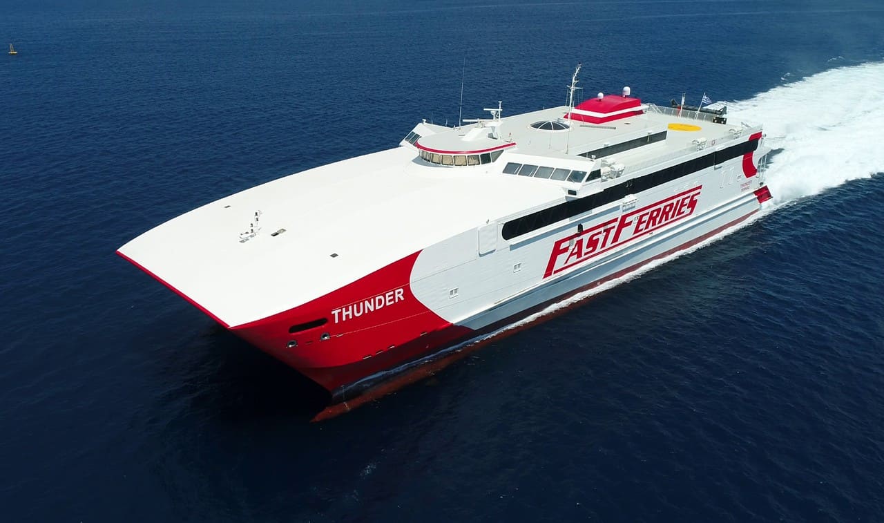 New Route for Speedboat Thunder from Fast Ferries | Ferryscanner