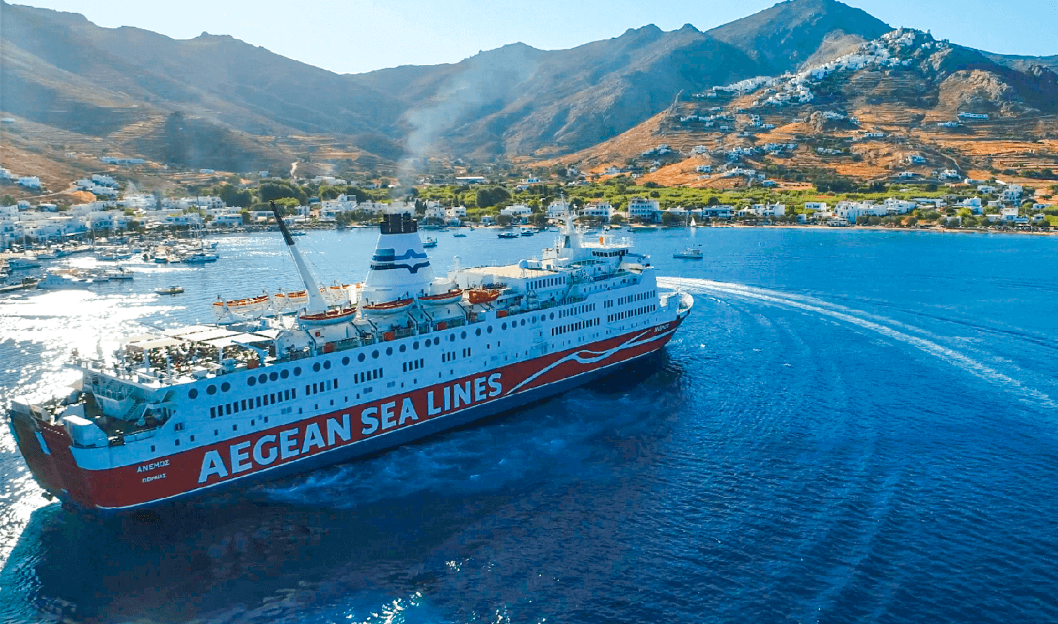 Aegean Sea Lines: Western Cyclades Routes | Ferryscanner