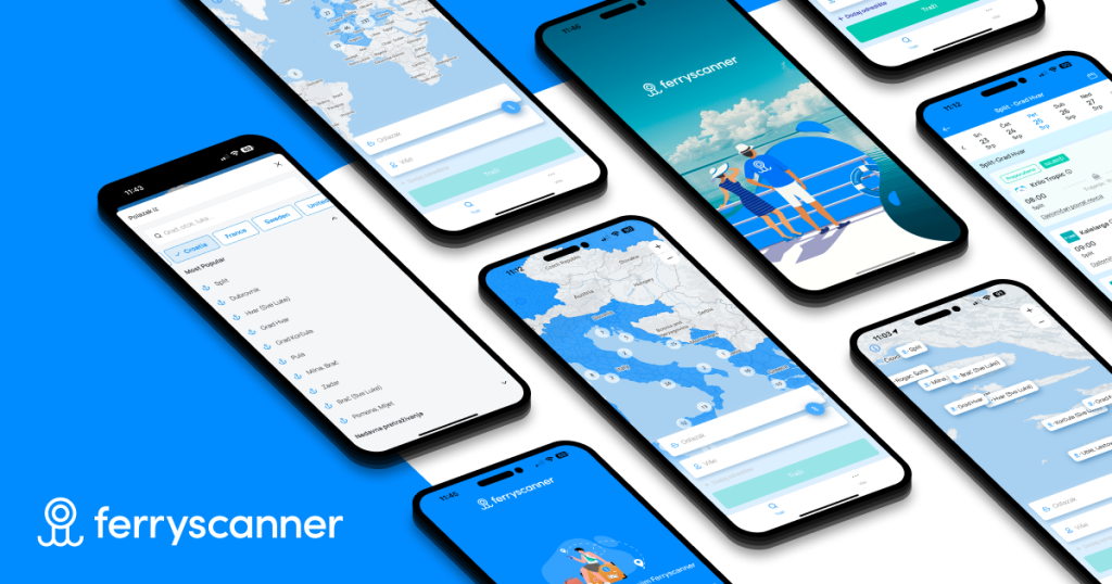 Ferryscanner App | Plane, buche und spare beim Fährreisen