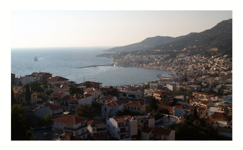 Ferry from Paros to Vathi, Samos