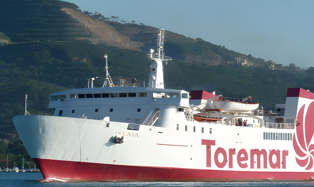 Rotas, horários e bilhetes do ferry Oglasa | Ferryscanner