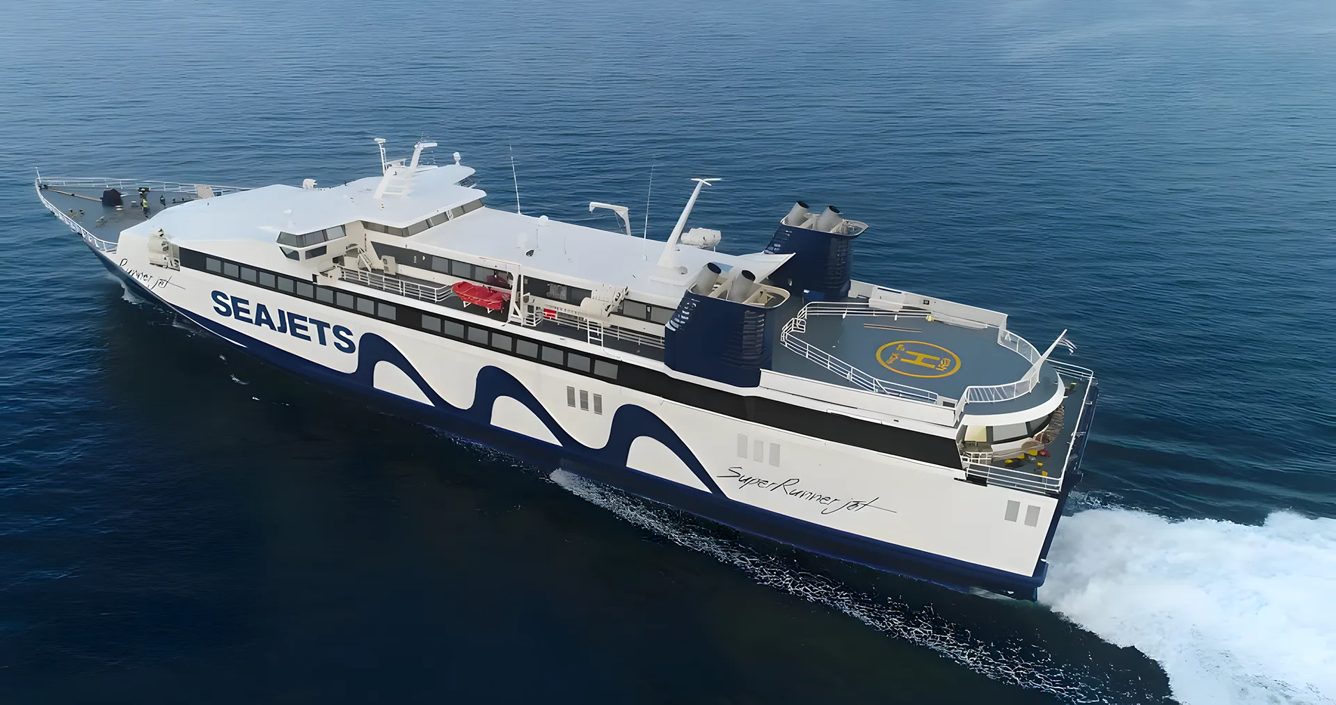 Superrunner Jet: rutas-test1, horarios y billetes | Ferryscanner